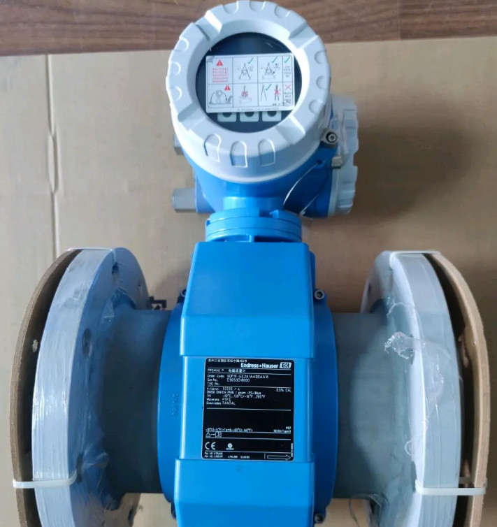 Sistema de medição de fluxo eletromagnético de metal Endress Hauser ...